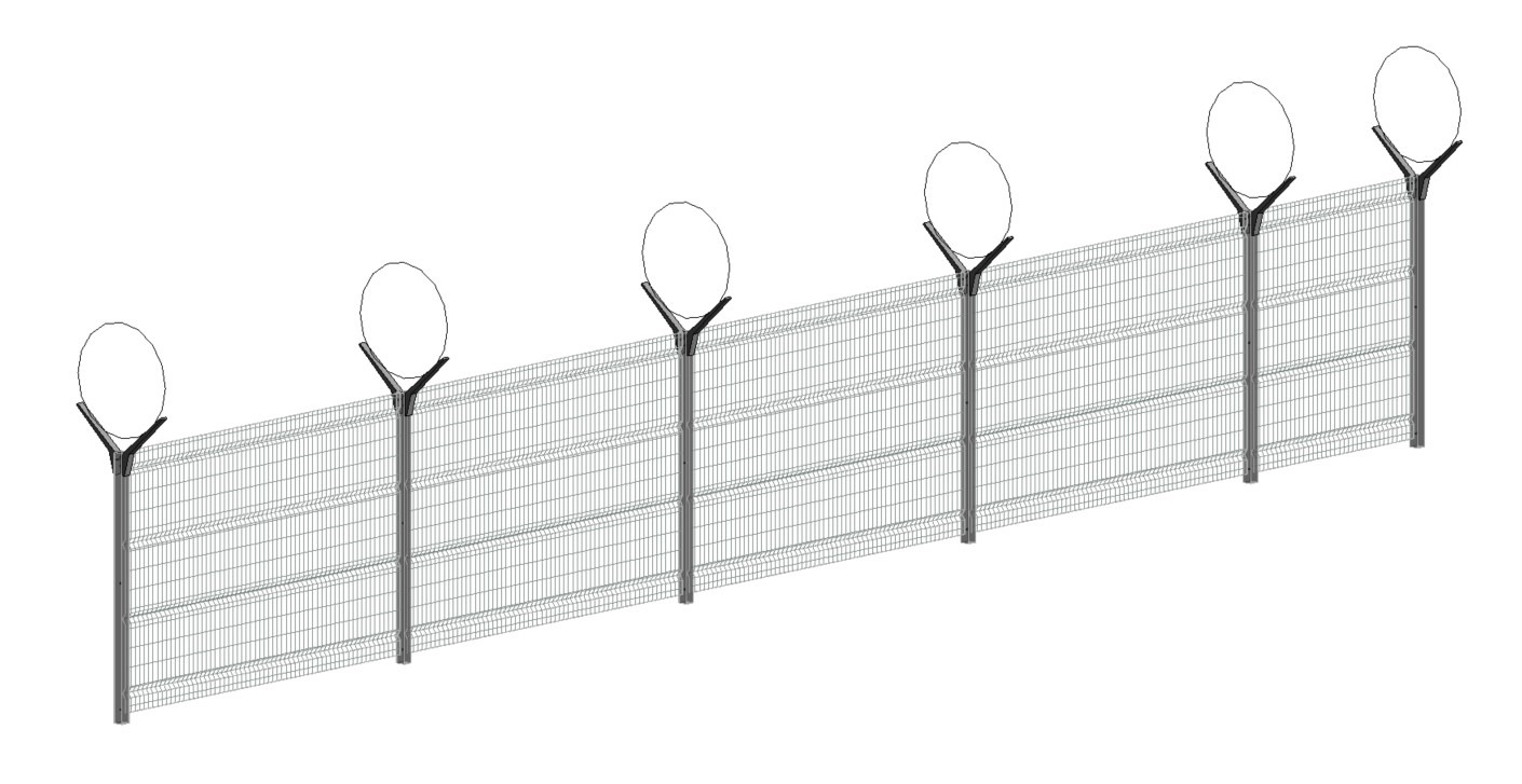 REVIT RAILING & FENCE FAMILIES